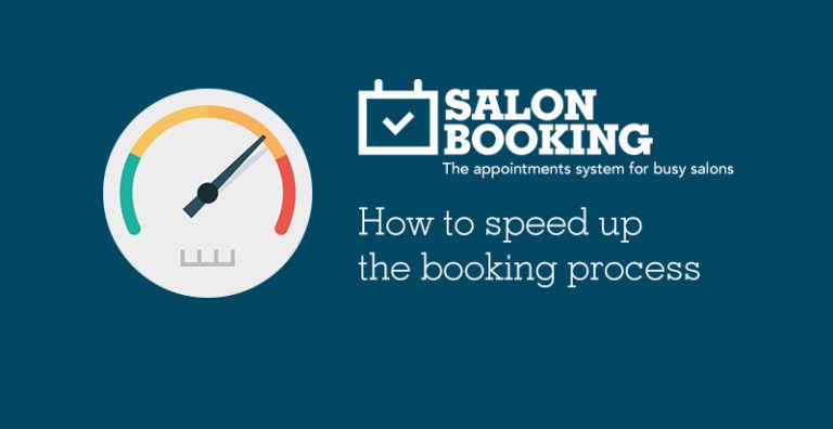 Salon Booking System speed optimization of the booking process