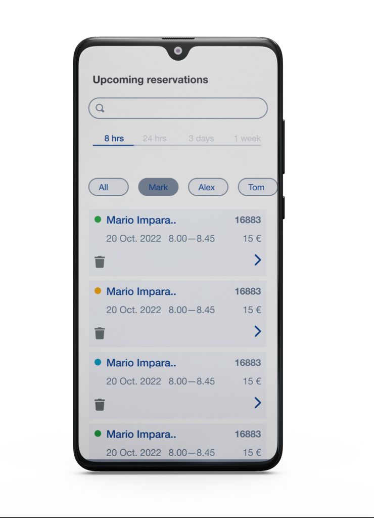 Salon Booking System Mobile Web App