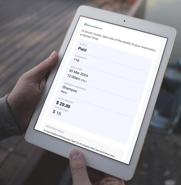 Salon Booking System | Appointment Scheduling App
