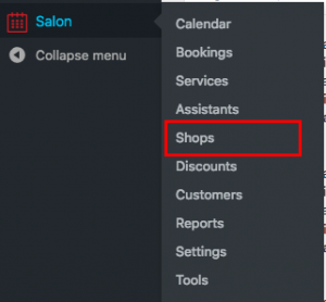 Salon Booking System - Multi-Shops