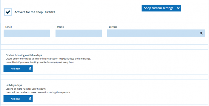 Salon Booking System - Multi-Shops